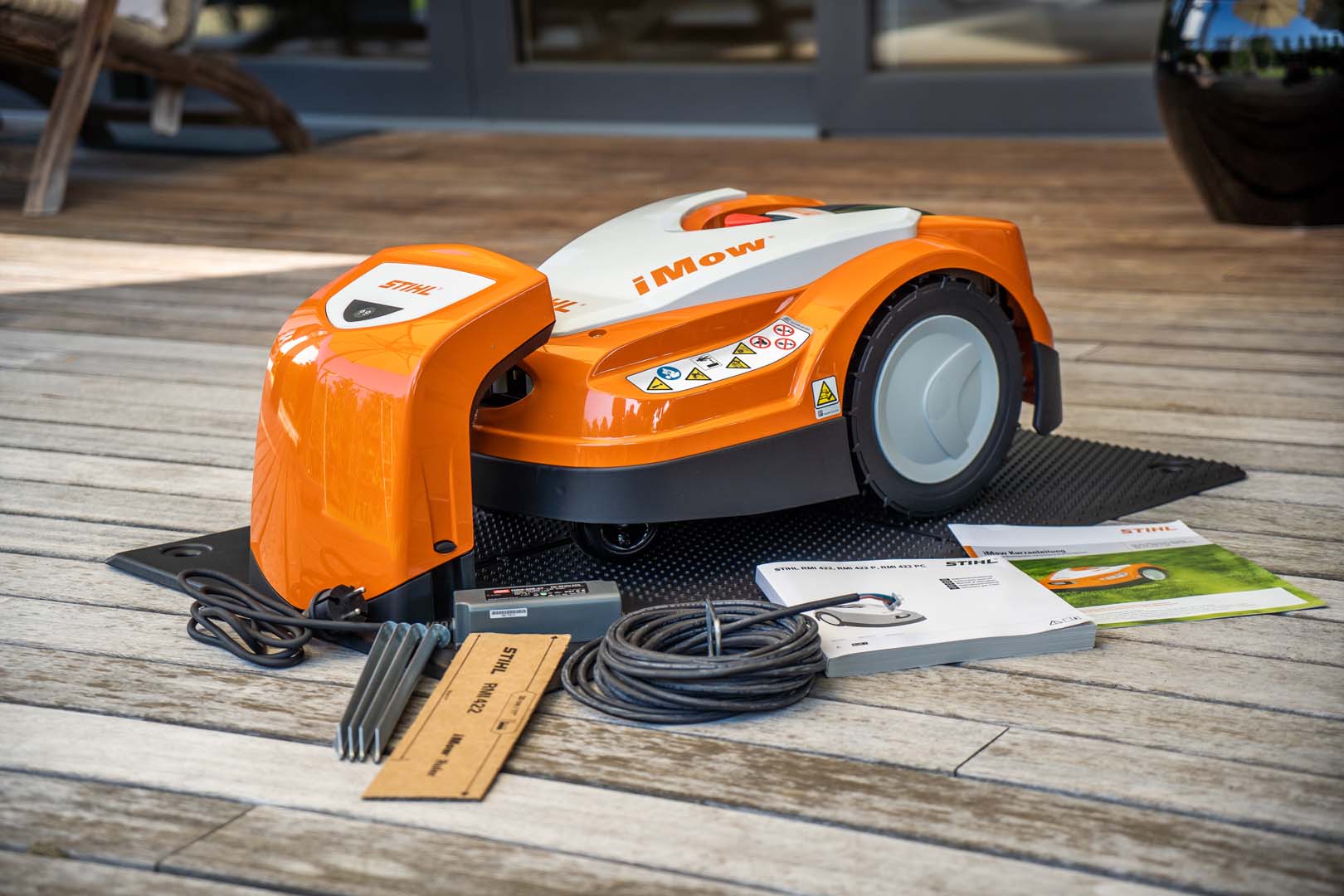 Installing Your iMOW Robotic Lawn Mower | STIHL AU | STIHL